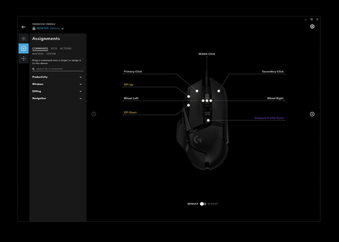 เมาส์ Logitech G502 Hero RGB Gaming Mouse