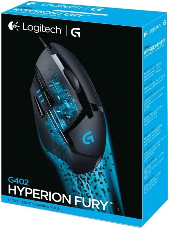 รีวิว Logitech G402 Hyperion Fury เมาส์เกมมิ่งมีสาย สวยครบรส ตัวจริง ...
