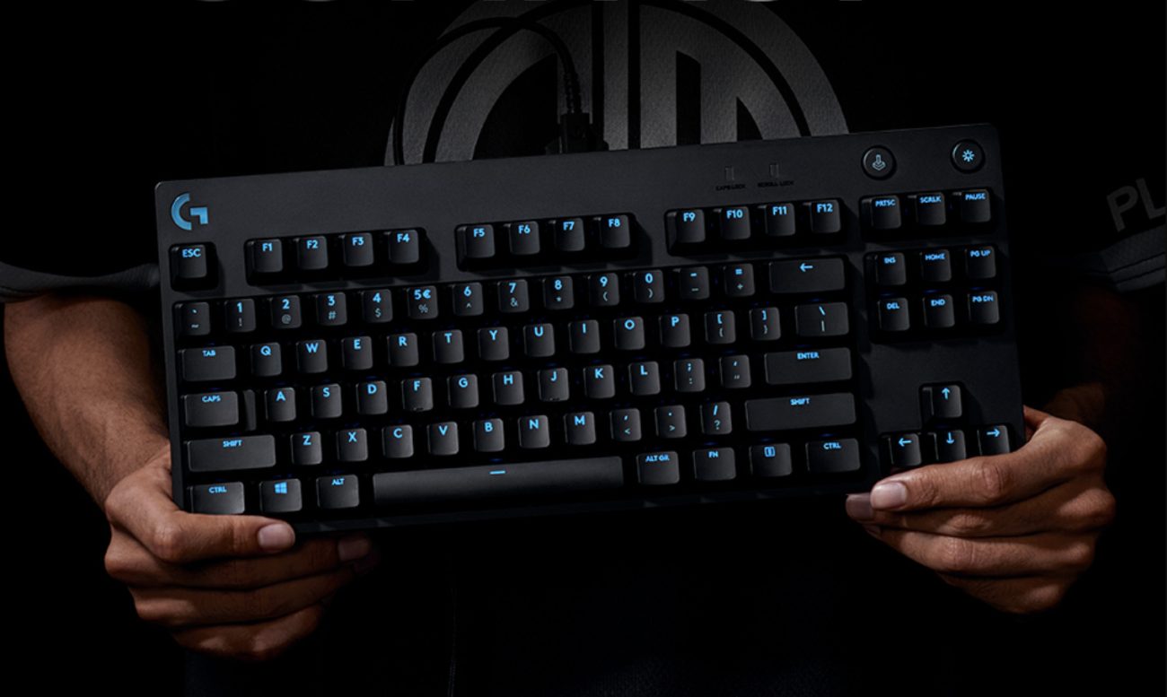 คีย์บอร์ด Logitech G Pro X RGB Gaming Keyboard
